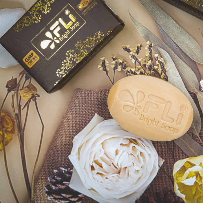 FLi Bright Soap สบู่สมุนไพรจากธรรมชาติ 9 ชนิด ช่วยดูแล ลดสิว ลดผดผื่น ...