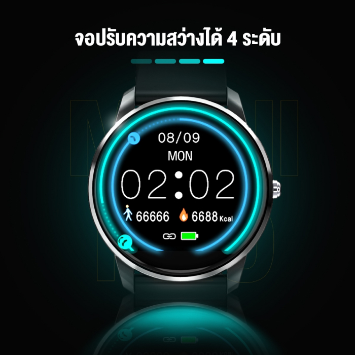 นาฬิกาสมาร์ทวอทช์ AXON SMART WATCH รุ่น EV0 ACTIVE นาฬิกาออกกำลังกาย ...